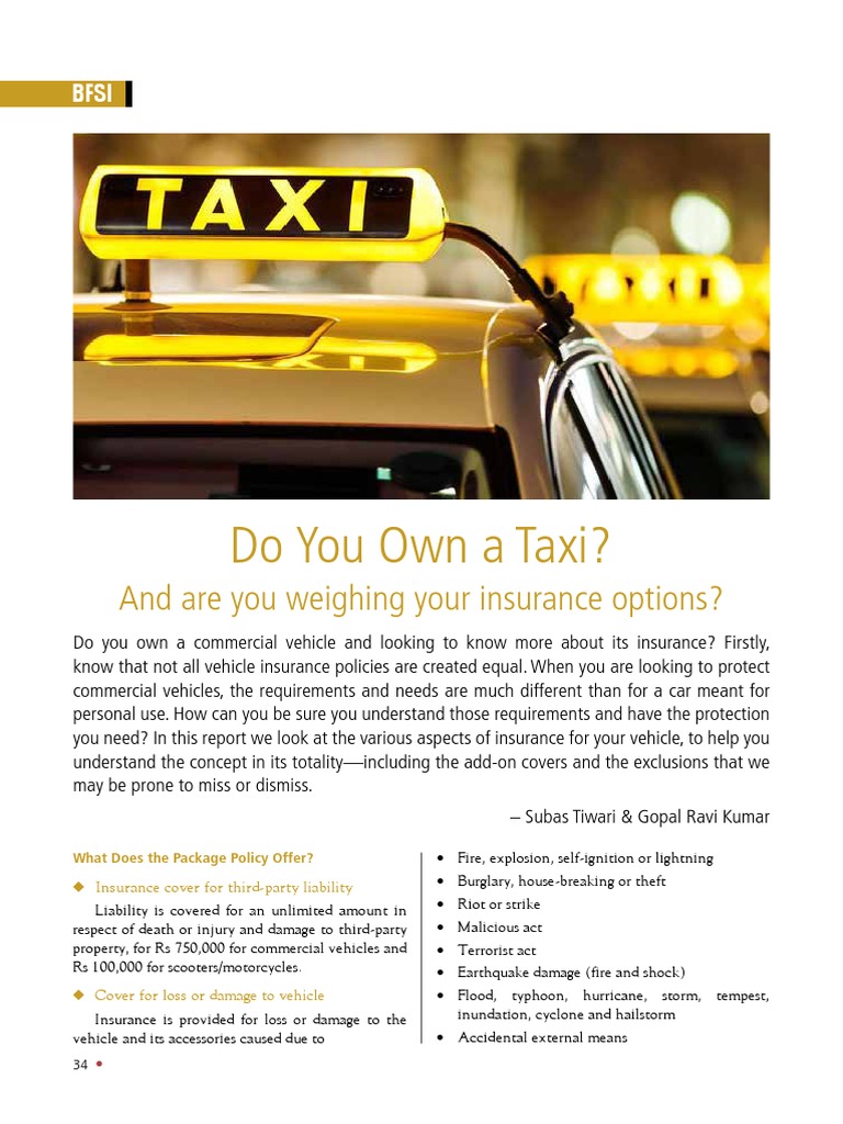 Taxi PDF | PDF | Vehicle Insurance | Insurance