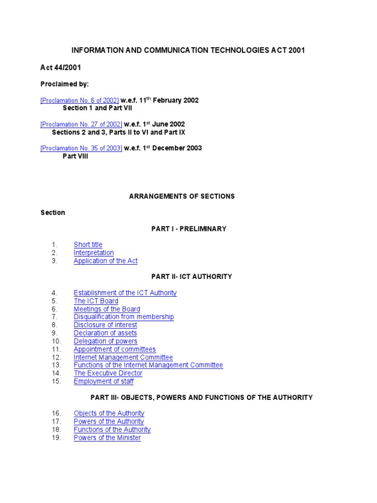 Icta Mauritius | PDF | Telecommunication | Computer Network