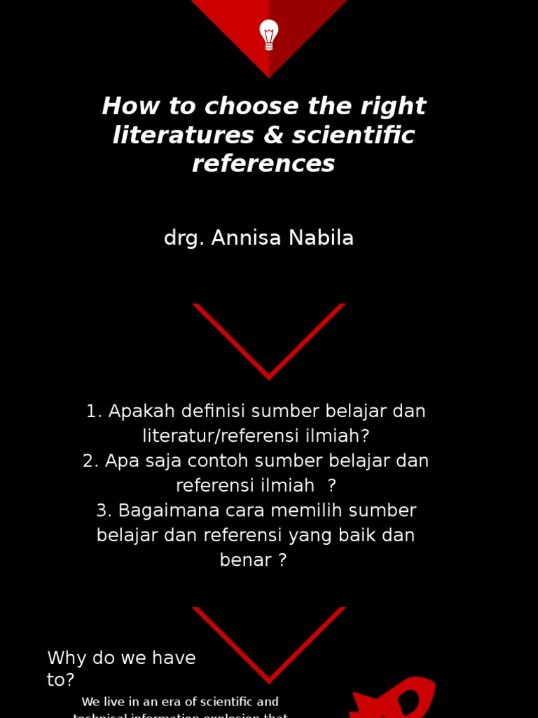 Choosing Effective Scientific References | PDF | Books | Science