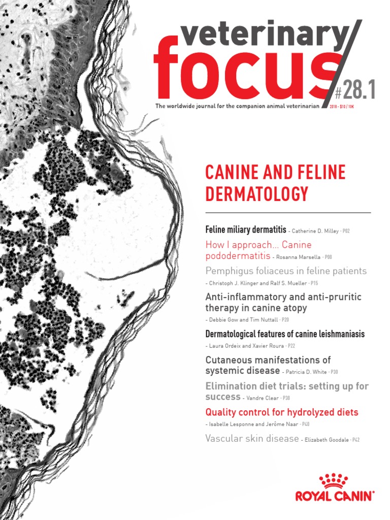 Veterinary Focus - 2018 - 28.1.en PDF | PDF | Dermatitis | Medical Specialties