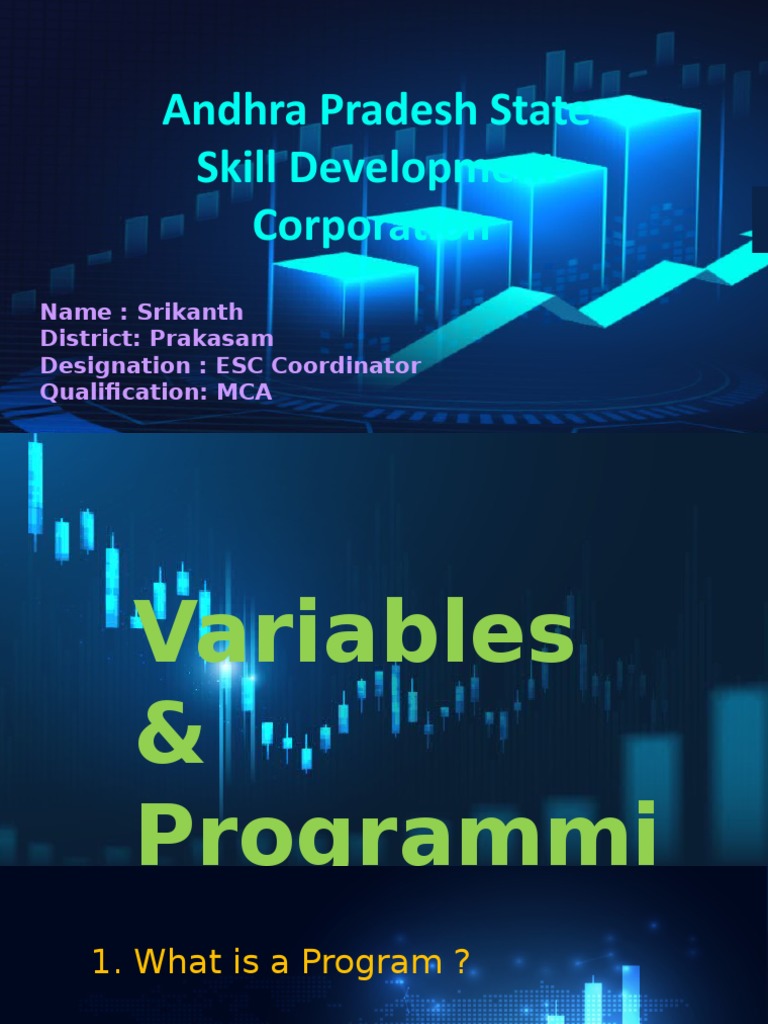 Variable& Programming ppt1 | PDF