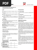 TDS Nitobond SBR Latex India4 | PDF | Concrete | Cement