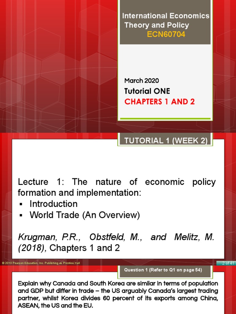 IETP Tutorial 1 Group 1 PDF | PDF | Trade | Association Of Southeast ...