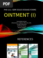 Ointment Base Types and Properties | PDF | Topical Medication | Hydrophile