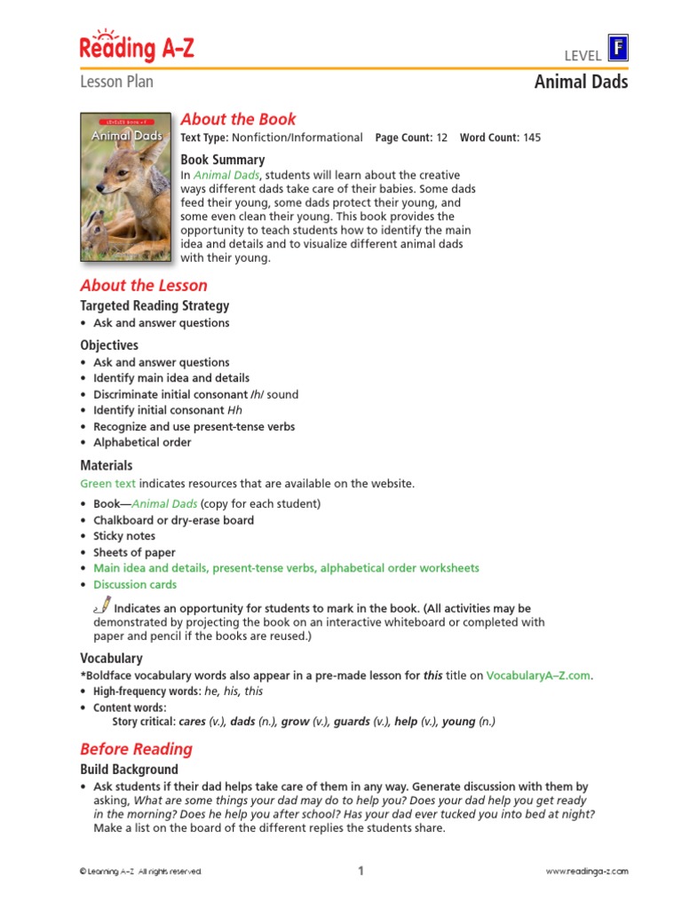 Lesson Plan: About The Book | PDF | Reading Comprehension | Question