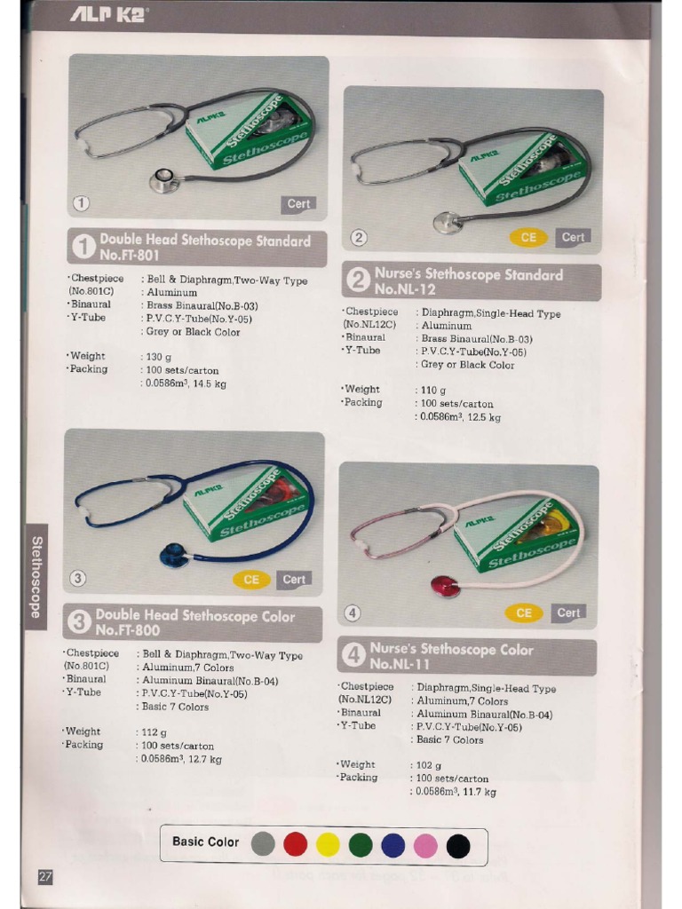 Stethoscope - Alpk2 | PDF