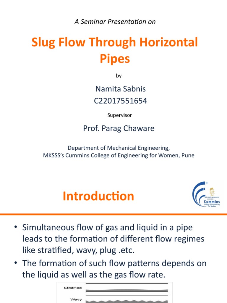 Slug Flow Through Horizontal Pipes | Download Free PDF | Fluid Dynamics ...