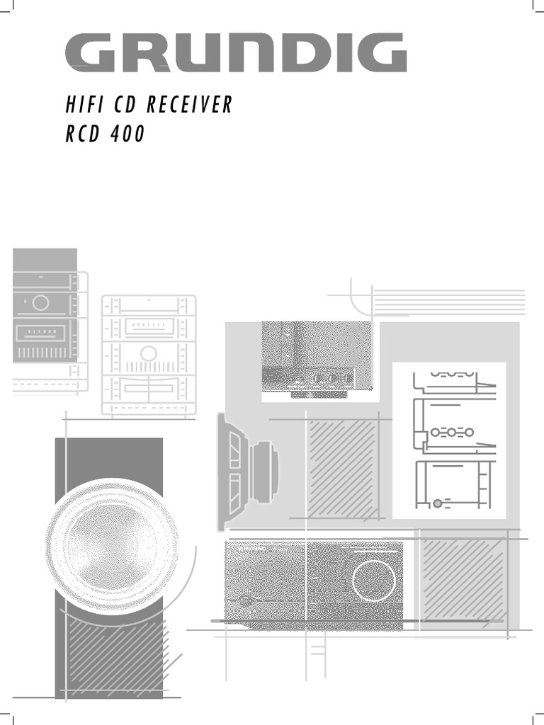 Hifi Cdreceiver R C D 4 0 0 | PDF | Electronic Engineering | Broadcasting