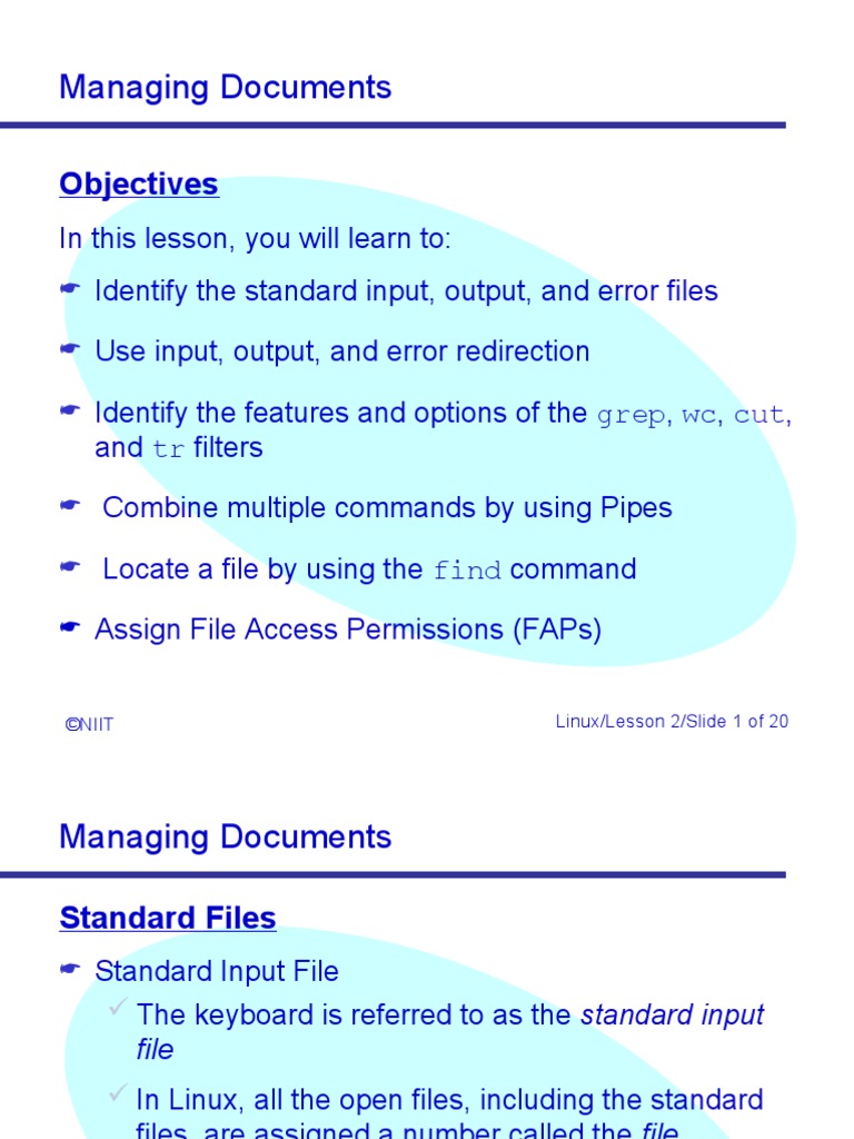 03 T1S2 Linux Lesson3 | PDF | Operating System Technology | Computer Engineering