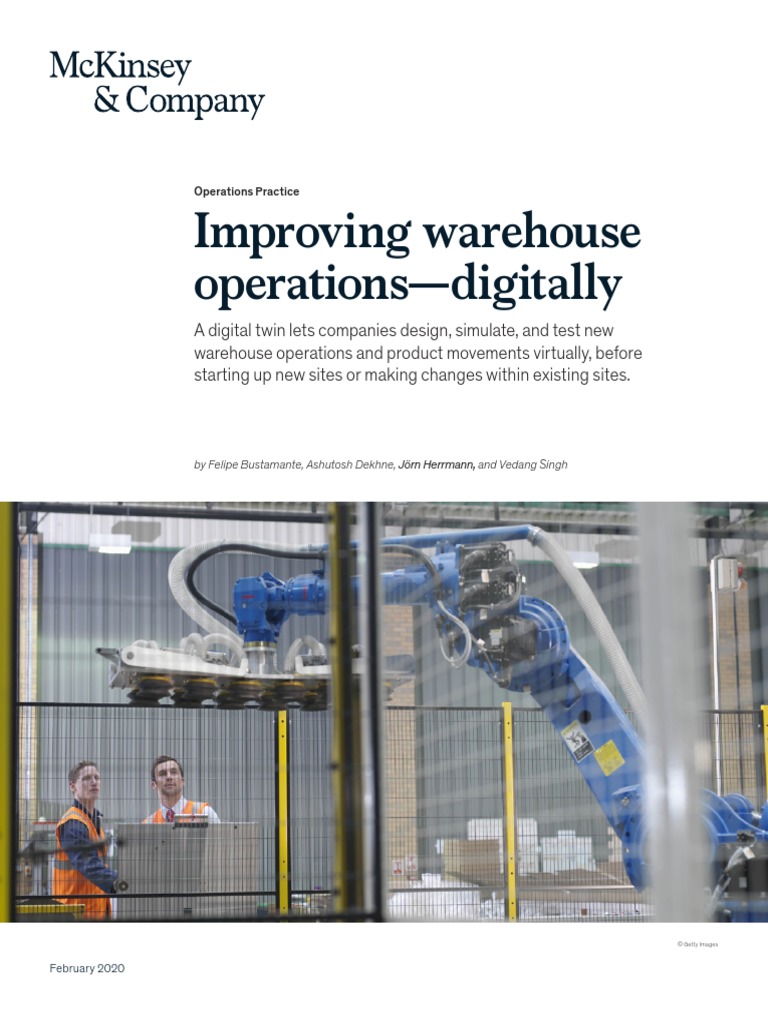 Improving Warehouse Operations Digitally | PDF | Warehouse | Simulation