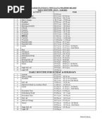 Grad Ball Program Flow | PDF