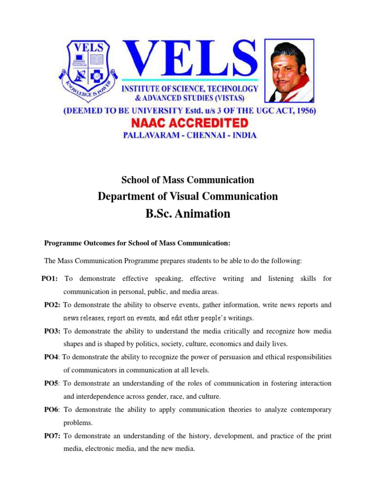 BSC Animation PDF | PDF | Animation | Drawing