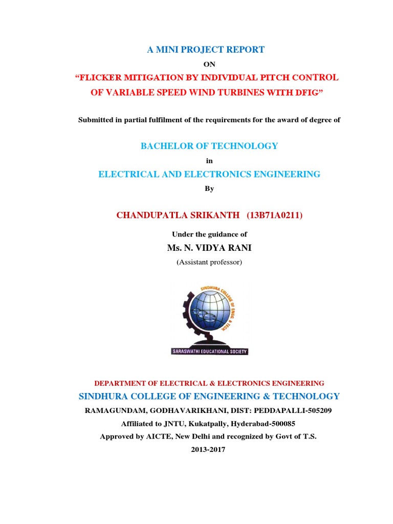 Miniproject06 170403155826 PDF | PDF | Power (Physics) | Manufactured Goods