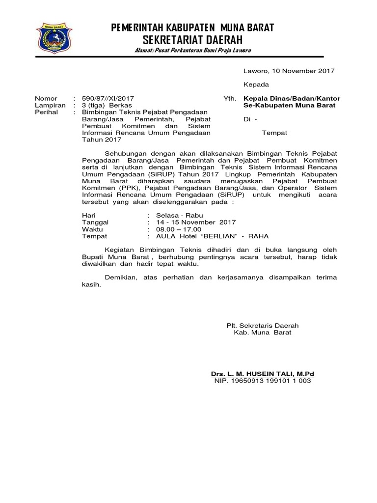 Surat SKPD PDF | PDF