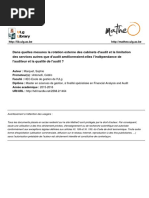 Postulats et Conventions Comptables | PDF | Comptabilité analytique ...