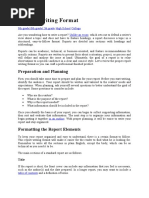 Preparing A Professional Report - Schematic Report | PDF | Book Design ...