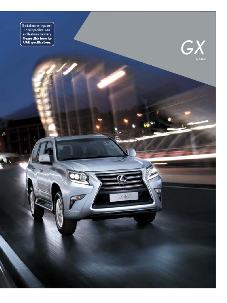 Lexus GX Brochure 2018 e 1 PDF | PDF | Anti Lock Braking System | Lexus