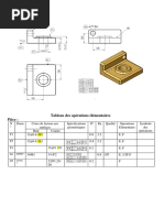 Gamme d'Usinage et Mise en Position | PDF | Usinage | Biens manufacturés