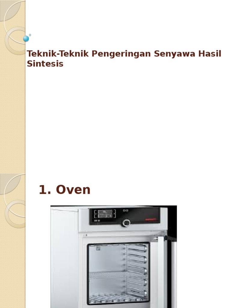 Teknik Pengeringan Senyawa Organik | PDF