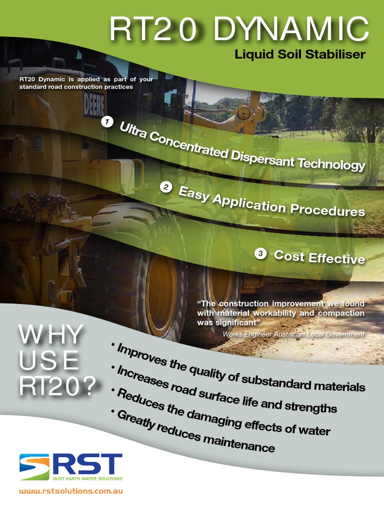 RST Brochure | PDF | Road | Materials