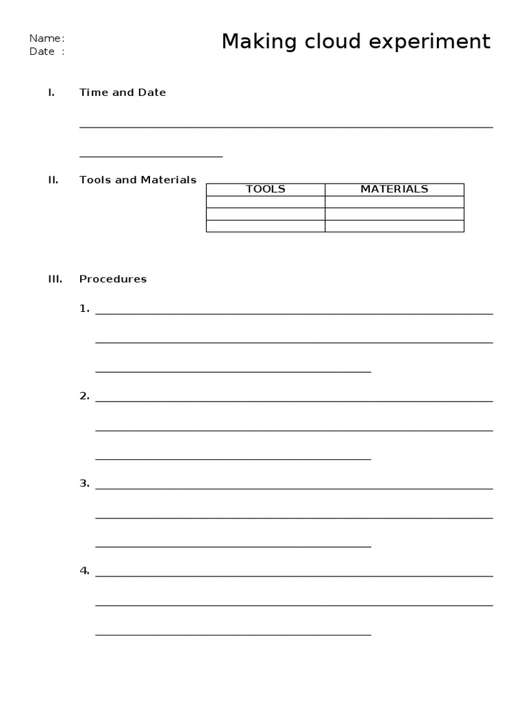 Cloud Experiment Guide and Procedure | PDF