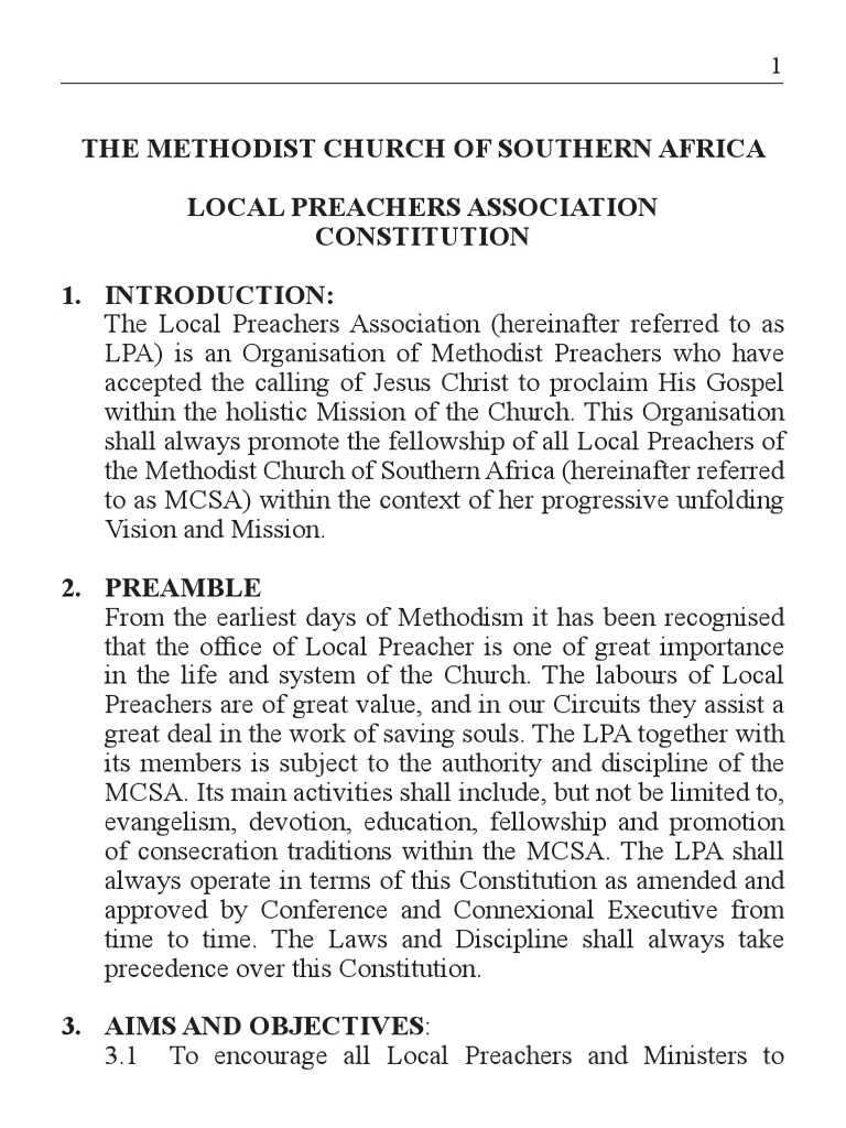 Local Preachers Second Edition - 0 | PDF | Methodism | Christian Mission