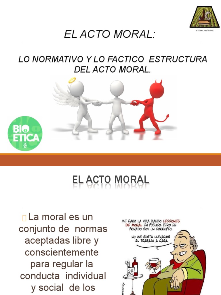 U1 Acto Moral 2020 | PDF | Moralidad | Comportamiento