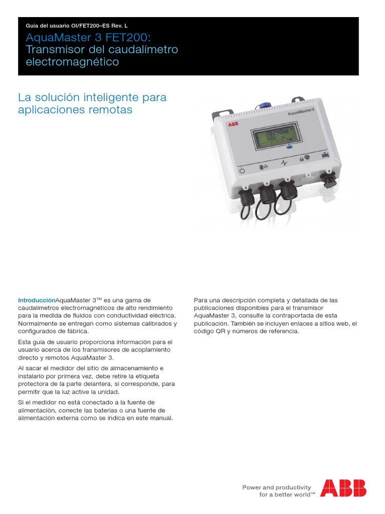 Aquamaster 3 | PDF | USB | Residuos