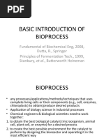 Basic Introduction of Bioprocess | PDF | Enzyme | Chemical Reactions