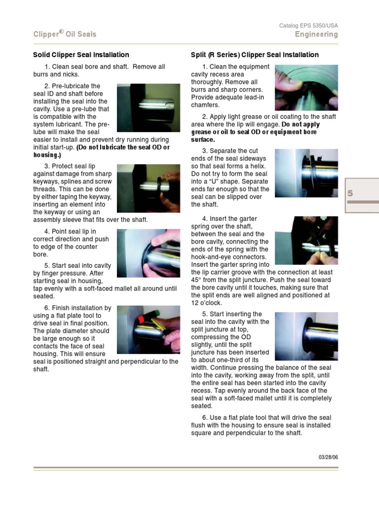 Clipper Installation Details | PDF | Manufactured Goods | Mechanical ...
