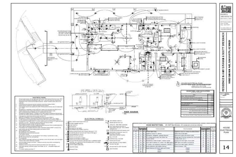 14 House Electrical | PDF | Civil Engineering | Building Technology
