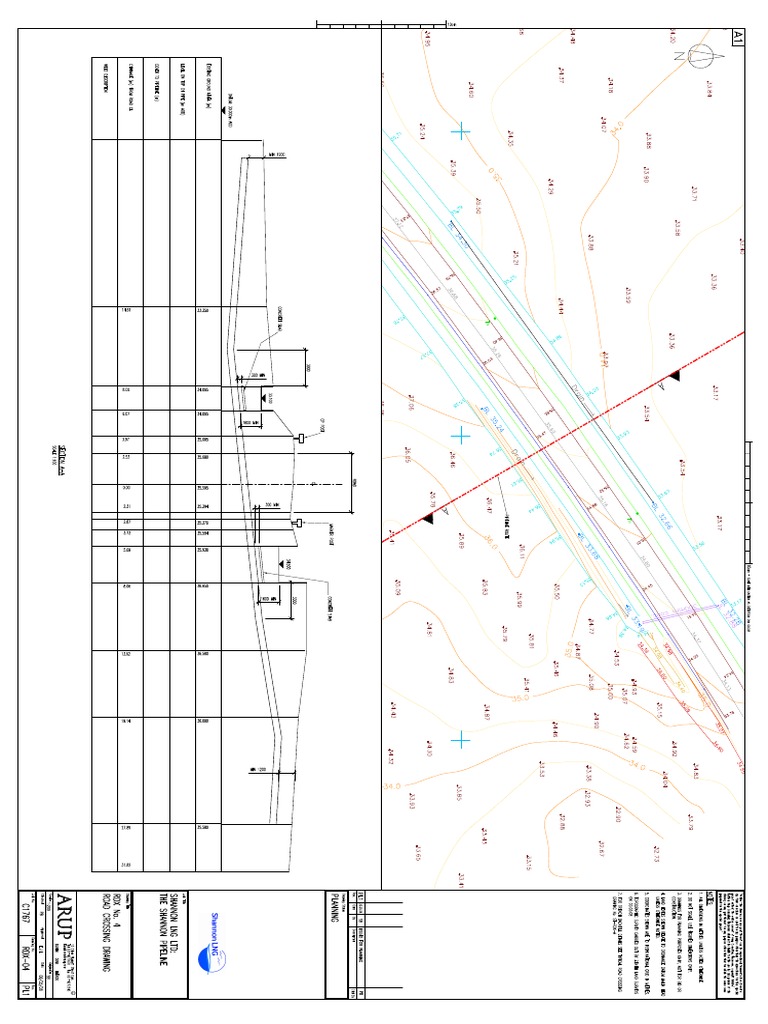 RDX No.4, Road Crossing Drawing PDF | PDF