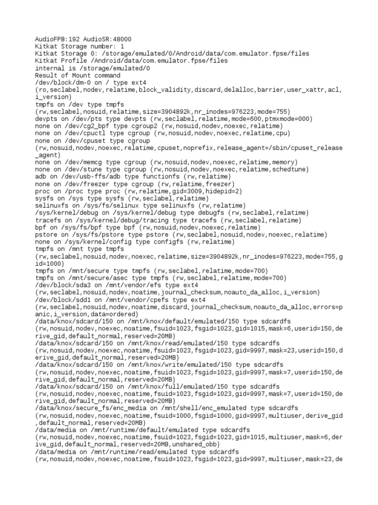 Fpse | PDF | Linux | Data Management