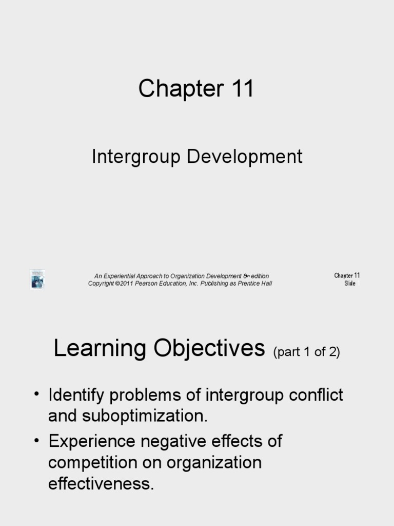 Intergroup Development: An Experiential Approach To Organization ...