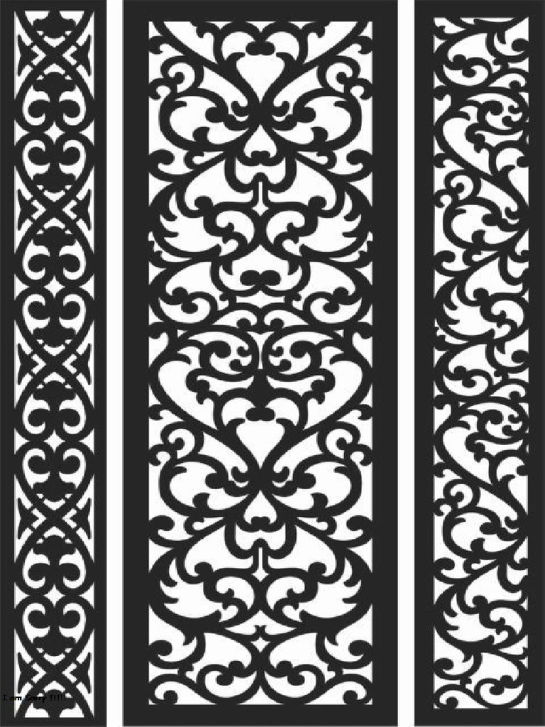 014 - Free DXF Leaf Pattern 014 | PDF