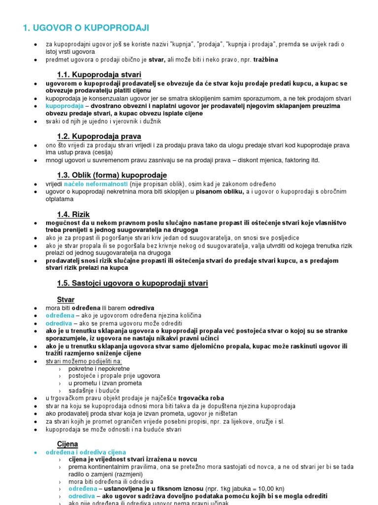 UGOVORI | PDF