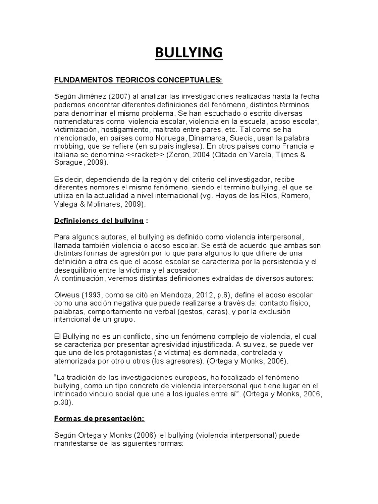Bullying Subtitulos | PDF | Agresión | Violencia