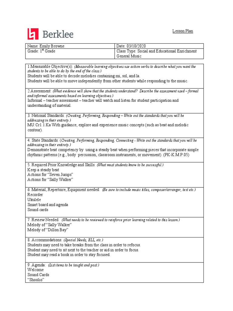 (Creating, Performing, Responding, Connecting - Write Out The Standards ...