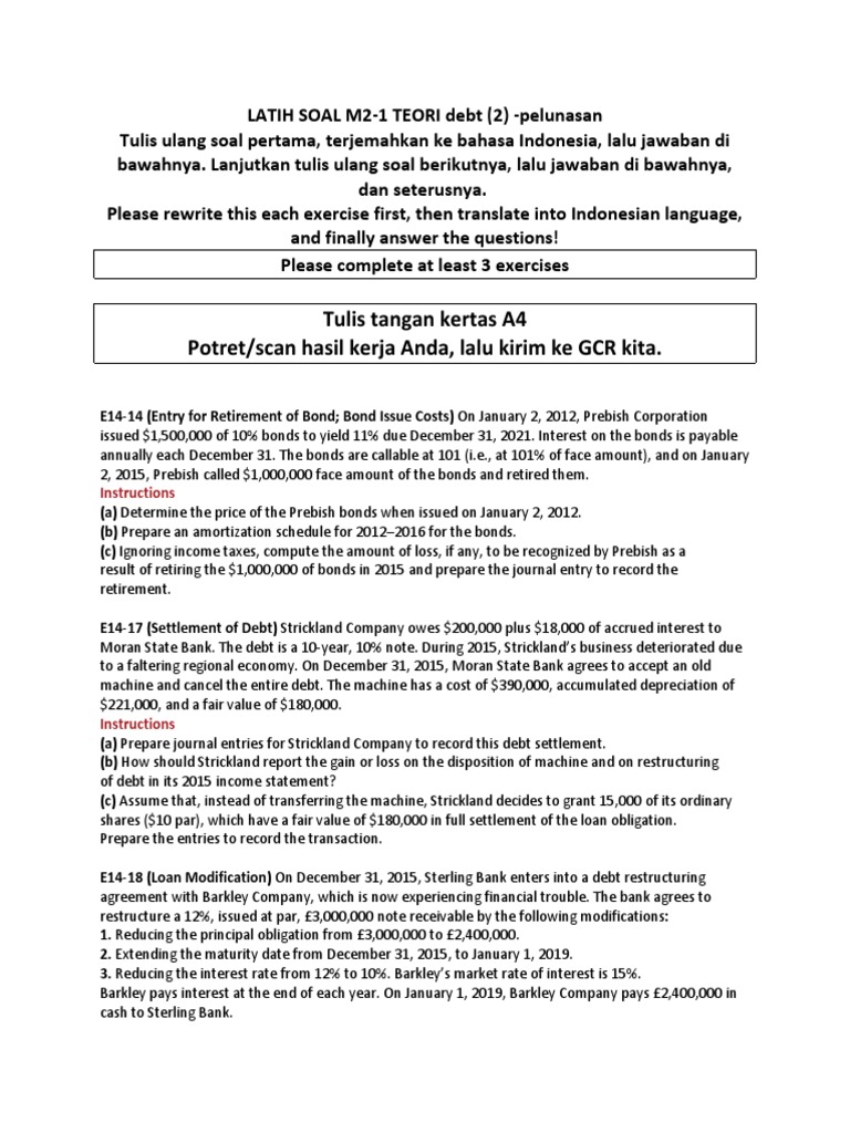 Tulis Tangan Kertas A4 Potret/scan Hasil Kerja Anda, Lalu Kirim Ke GCR ...