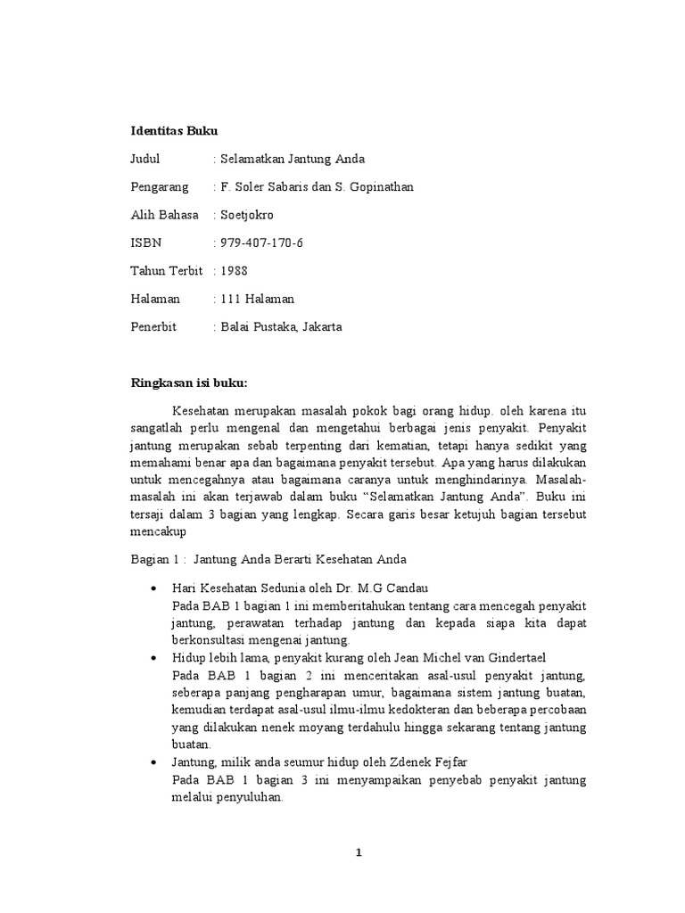 Identitas Buku | PDF