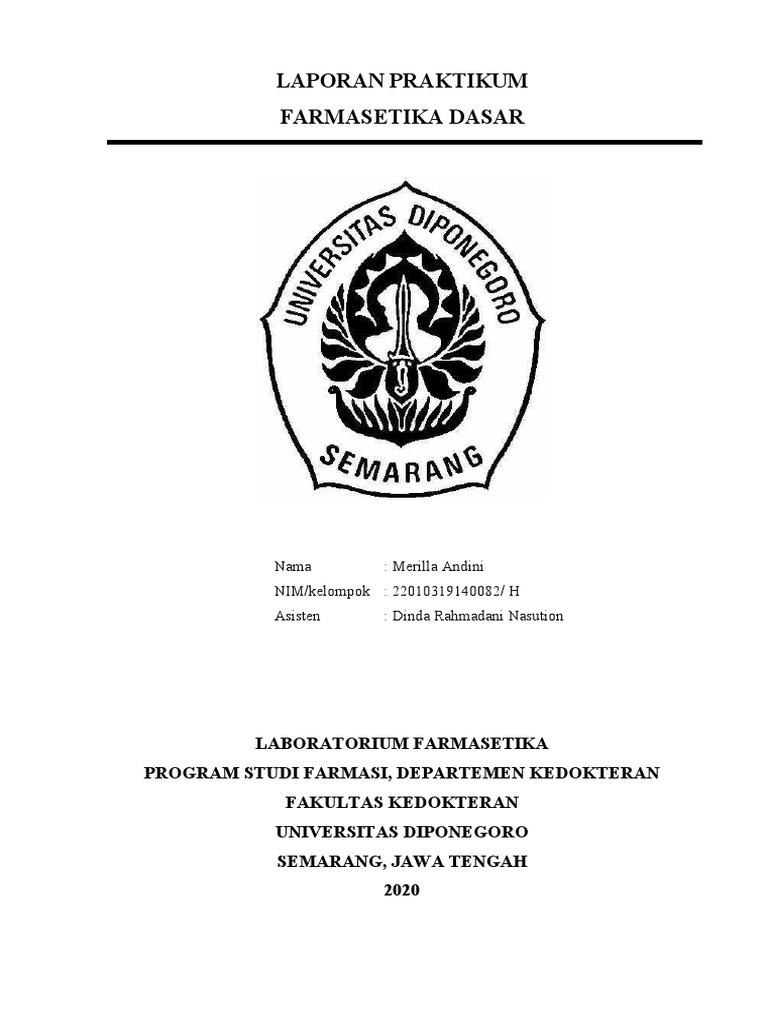 Dinda Rahmadani Nasution - Kapsul - Merilla Andini - 22010319140082 | PDF