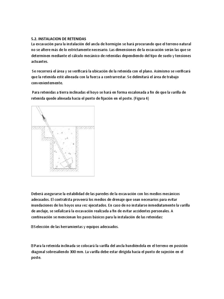 Retenidas | PDF | Acero | Tornillo