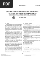 ASTM F594, 2020 Standard Specification For Stainless Steel Nuts | PDF | Stainless Steel | Screw