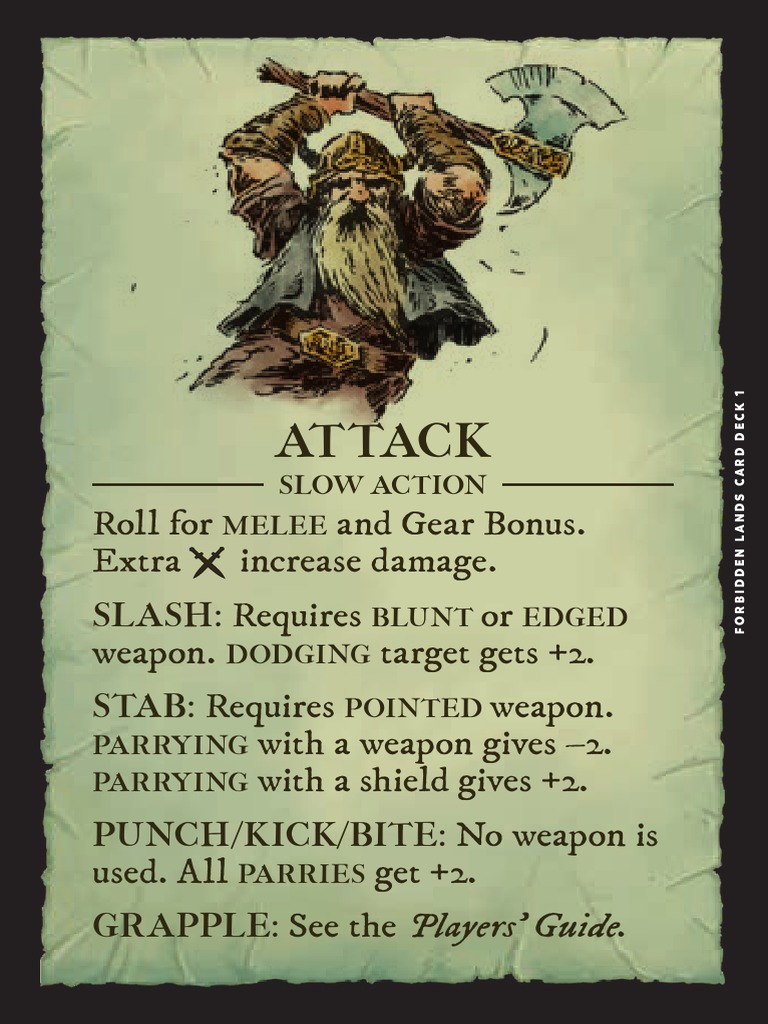 Forbidden Lands Cards Fronts PDF | PDF | Horses | Glove