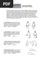 Throwers Ten Exercise Program | PDF | Anatomical Terms Of Motion | Elbow