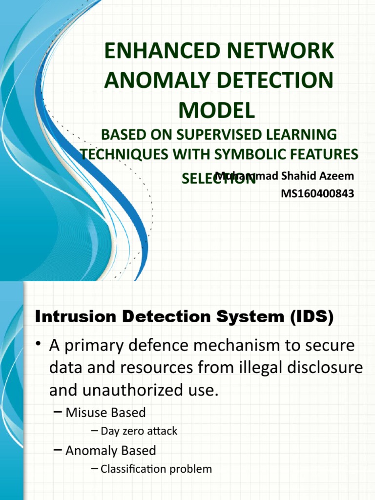 Enhanced Network Anomaly Detection Model | PDF