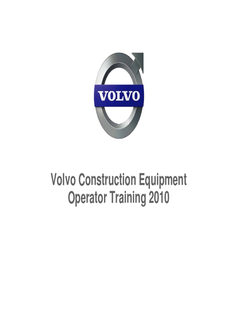 Operator Training Program Overview: Volvo's Approach to Ensuring Safety ...