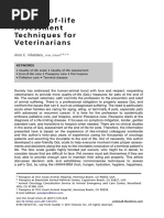 Vet Nursing Ability Model | PDF | Nursing | Patient