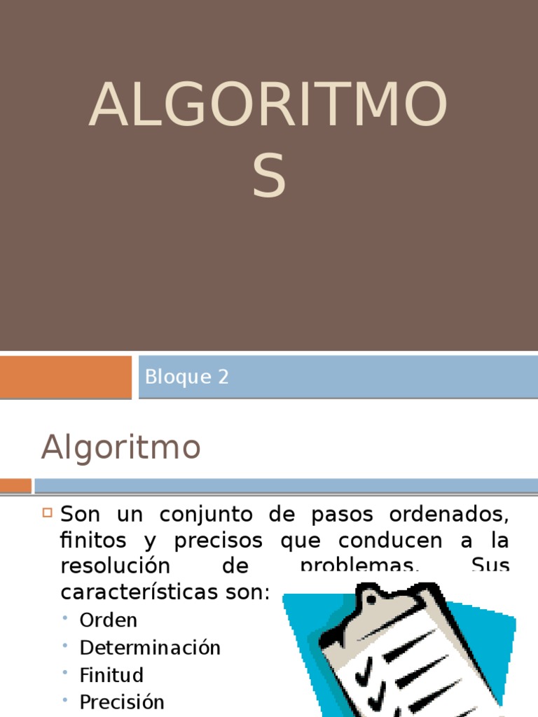 Inf2 B2 Algoritmos | PDF | Algoritmos | Áreas de informática