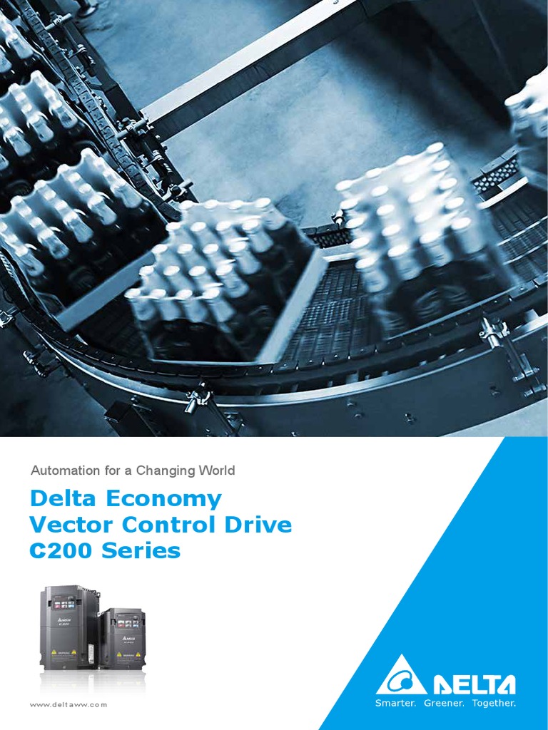 Delta Economy Vector Control Drive C200 Series: Automation For A ...